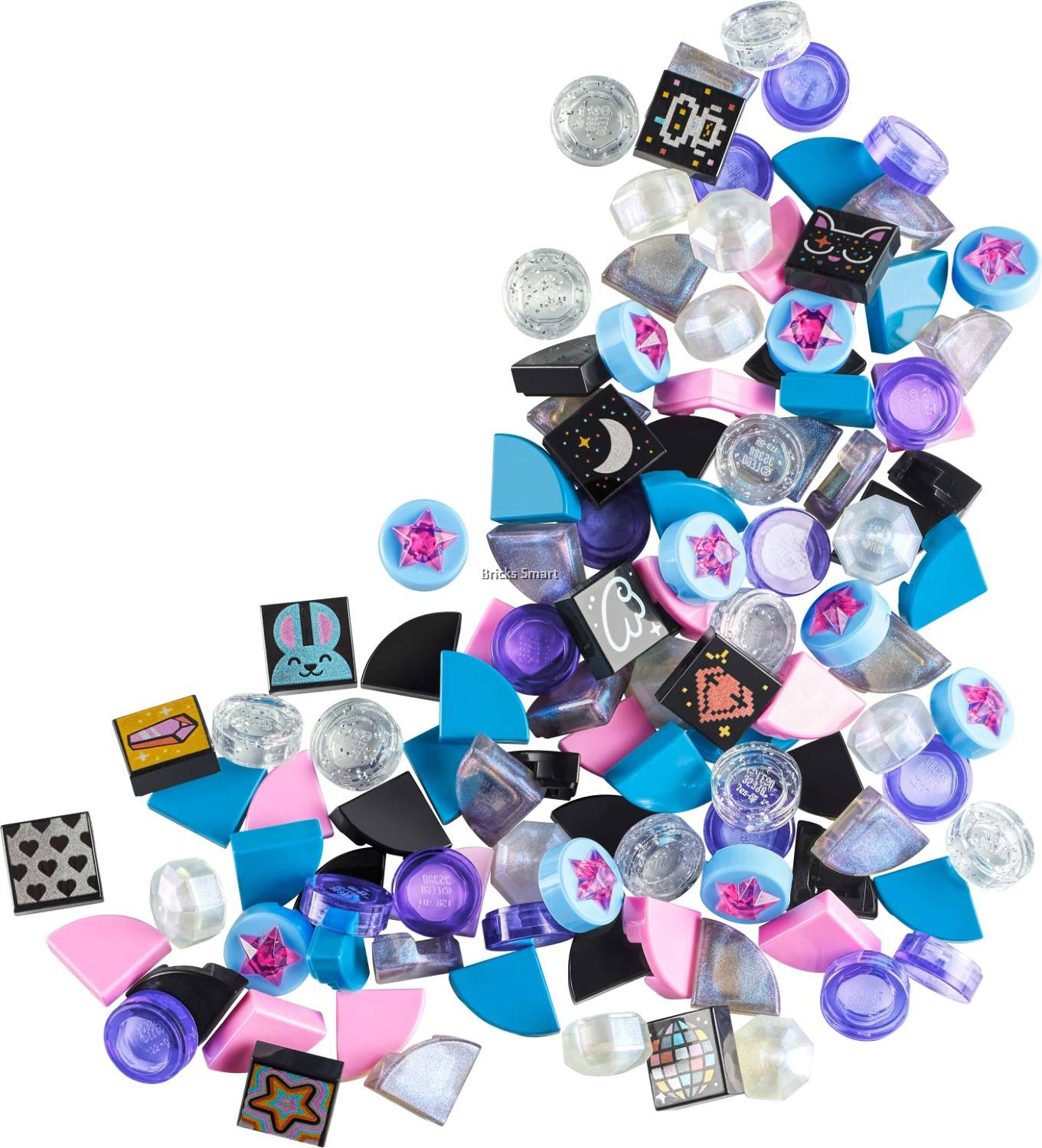 LEGO 41803 DOTS Extra DOTS Series 8 Glitter and Shine DIY Decoration Kit