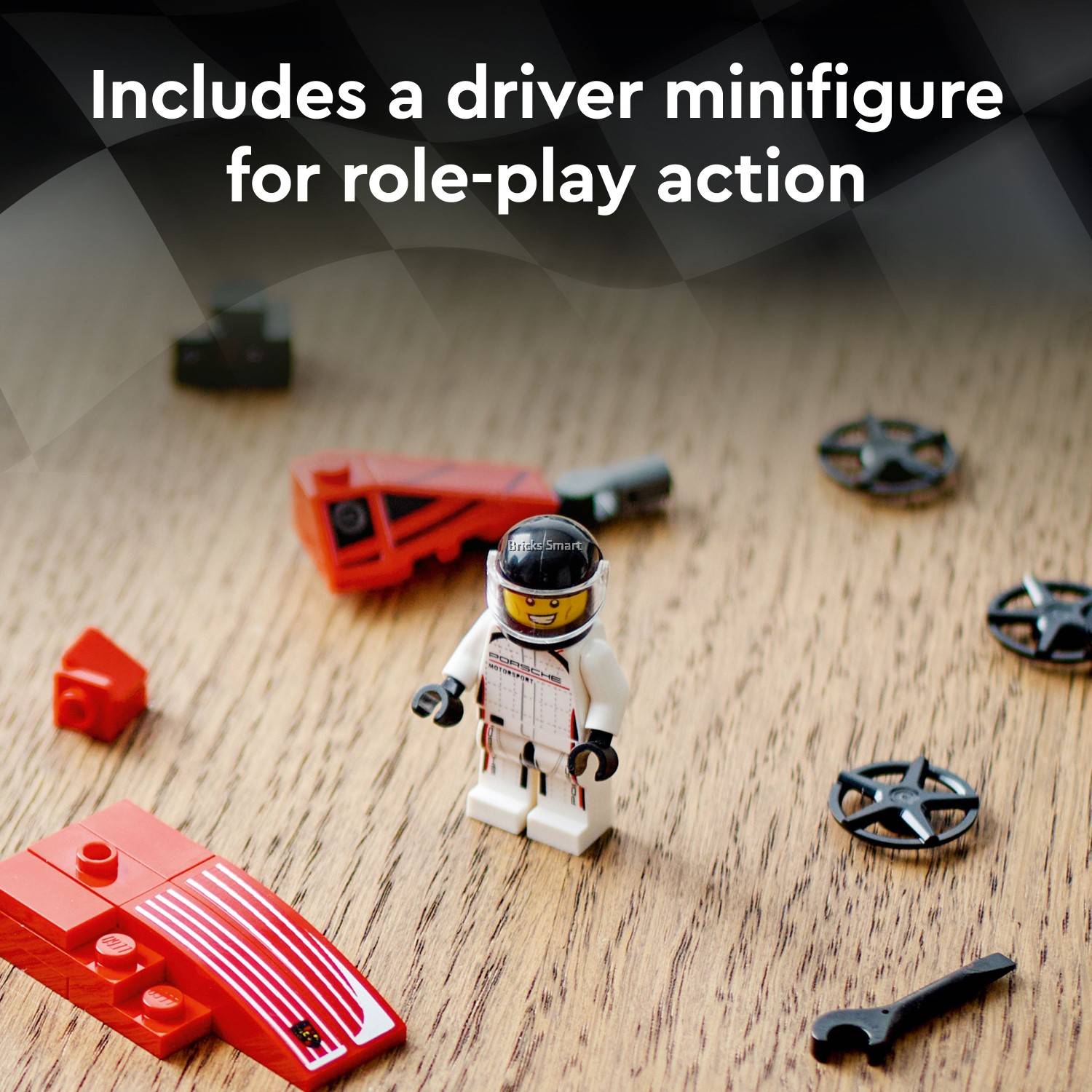 LEGO 76916 Speed Champion Porsche 963 Building Toy Set