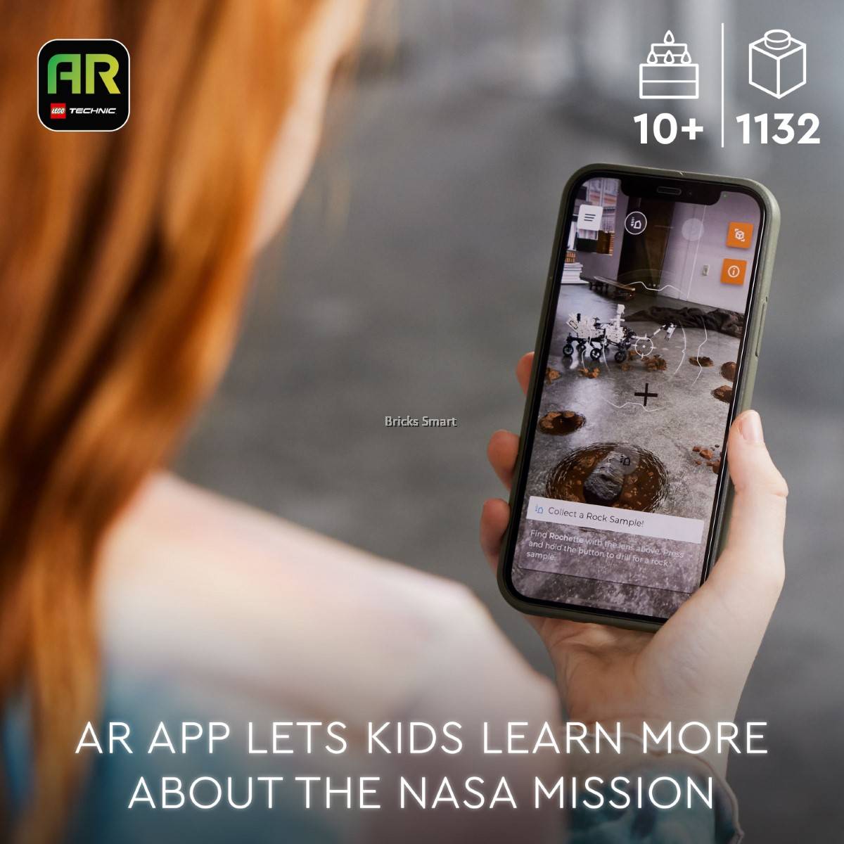 LEGO 42158 Technic NASA Mars Rover Perseverance Building Toy Set