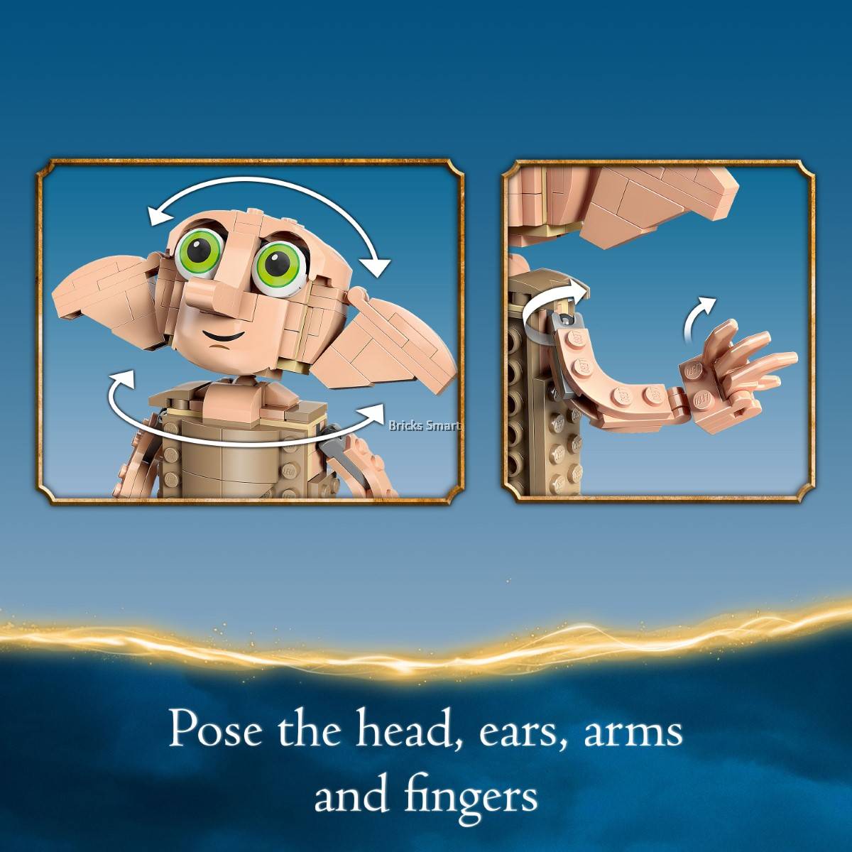 LEGO 76421 Harry Potter Dobby the House-Elf Building Toy Set