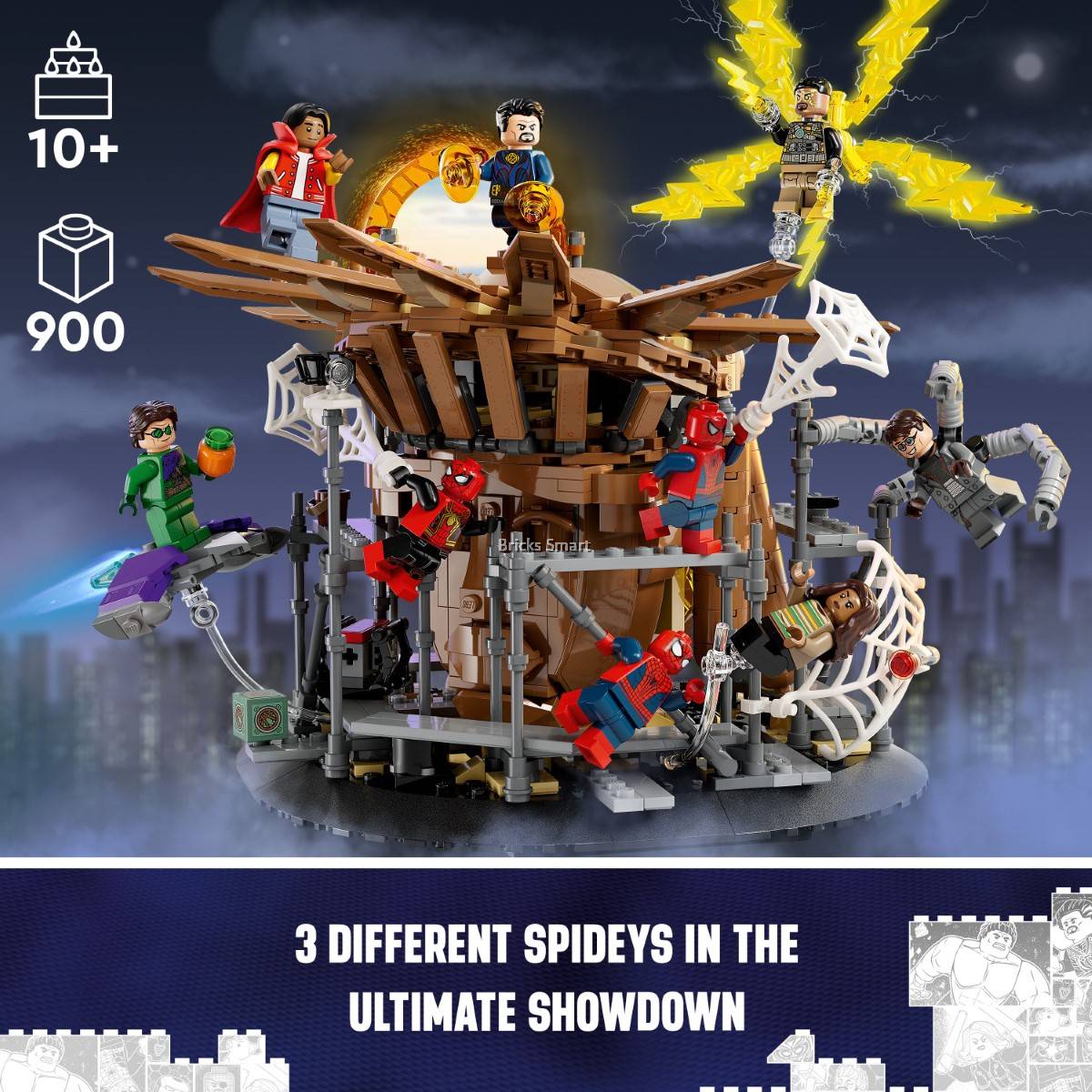 LEGO 76261 Marvel Spider-Man Final Battle Building Toy Set