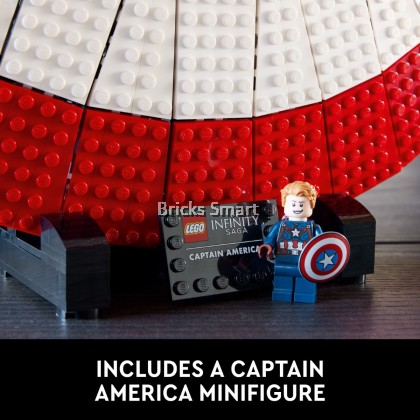 LEGO 76262 Marvel Captain Americas Shield Building Kit
