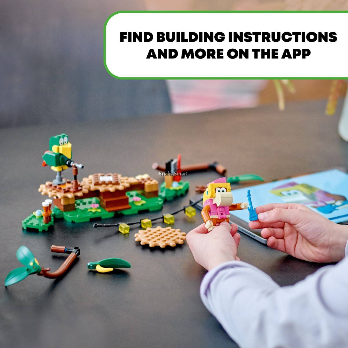 LEGO 71421 Super Mario Dixie Kongs Jungle Jam Expansion Set Building ...