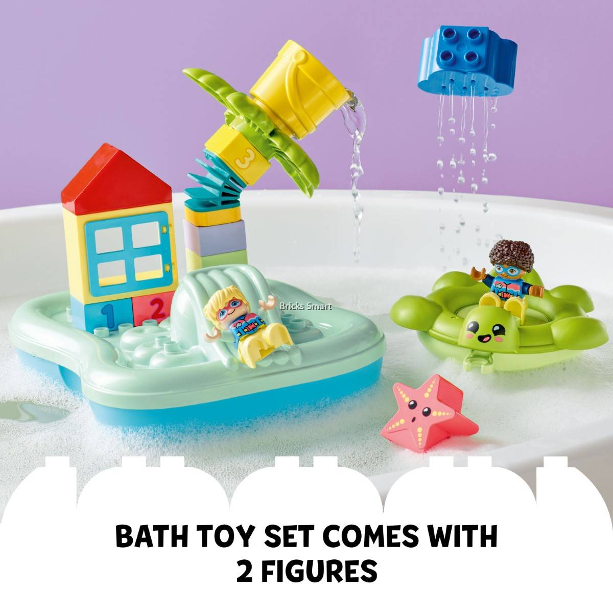 LEGO 10989 DUPLO Town Water Park Building Toy Set