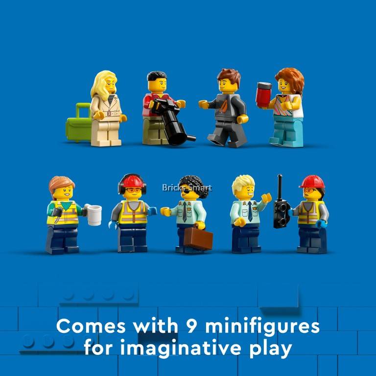 LEGO 60367 City Passenger Airplane Building Toy Set