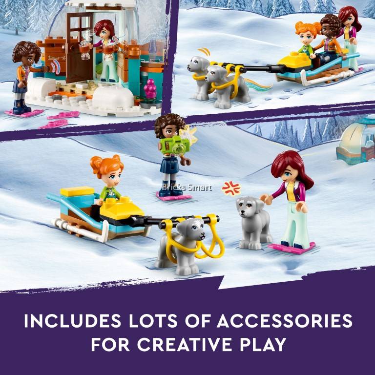 LEGO 41760 Friends Igloo Holiday Adventure Building Toy Set