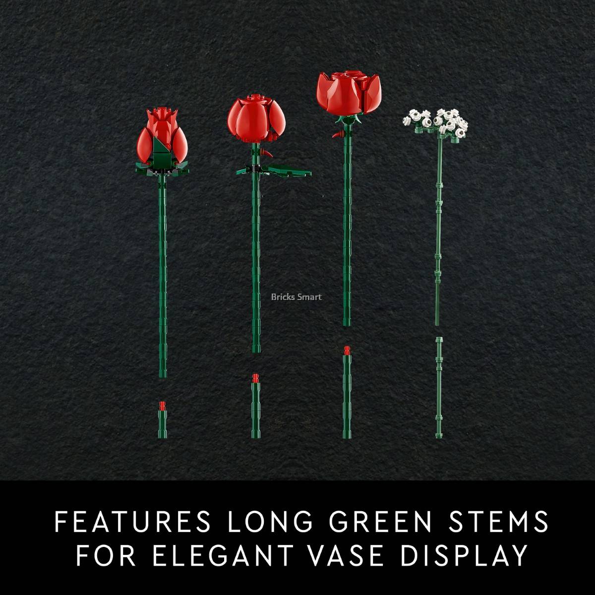 LEGO 10328 ICONS Bouquet of Roses Building Set