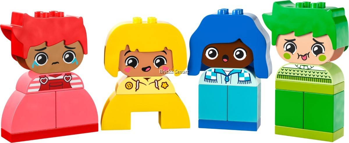 LEGO 10415 DUPLO Big Feelings & Emotions Building Toy Set