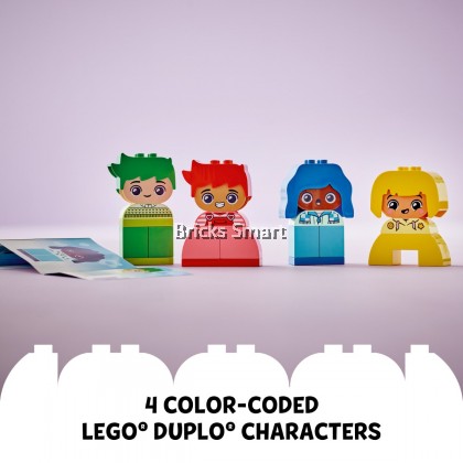 LEGO 10415 DUPLO Big Feelings & Emotions Building Toy Set