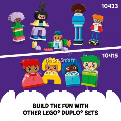 LEGO 10415 DUPLO Big Feelings & Emotions Building Toy Set