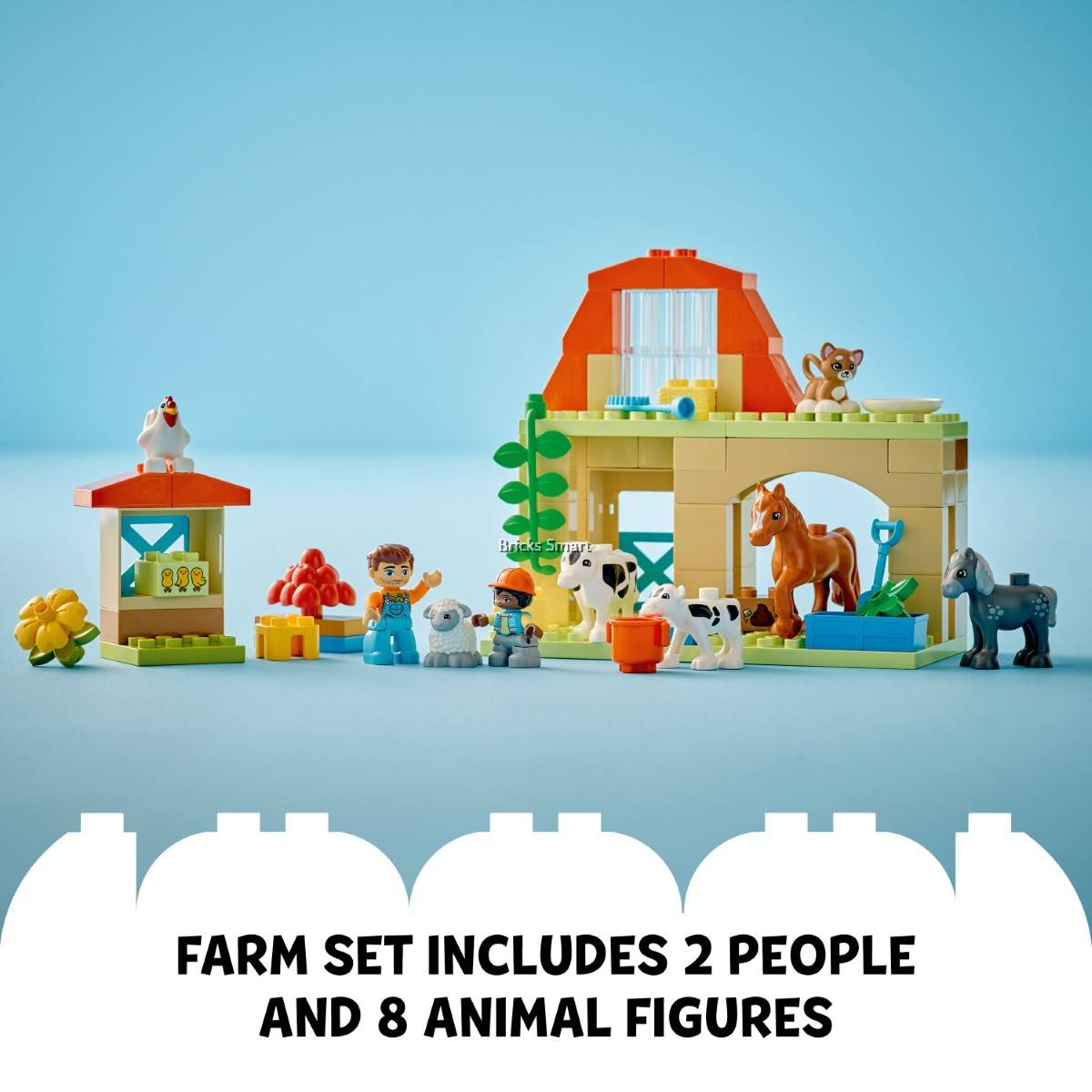 LEGO 10416 DUPLO Caring for Animals at the Farm Building Toy Set