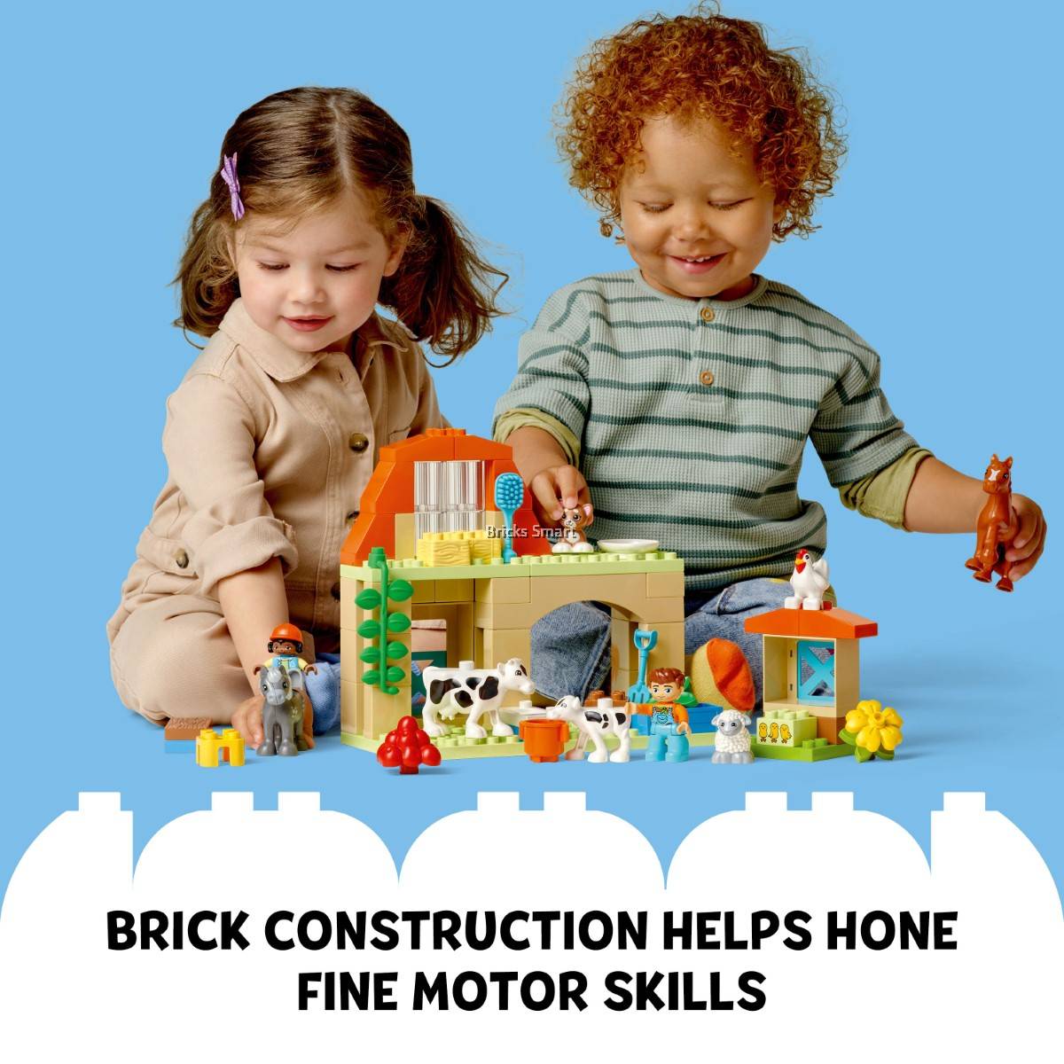 LEGO 10416 DUPLO Caring for Animals at the Farm Building Toy Set