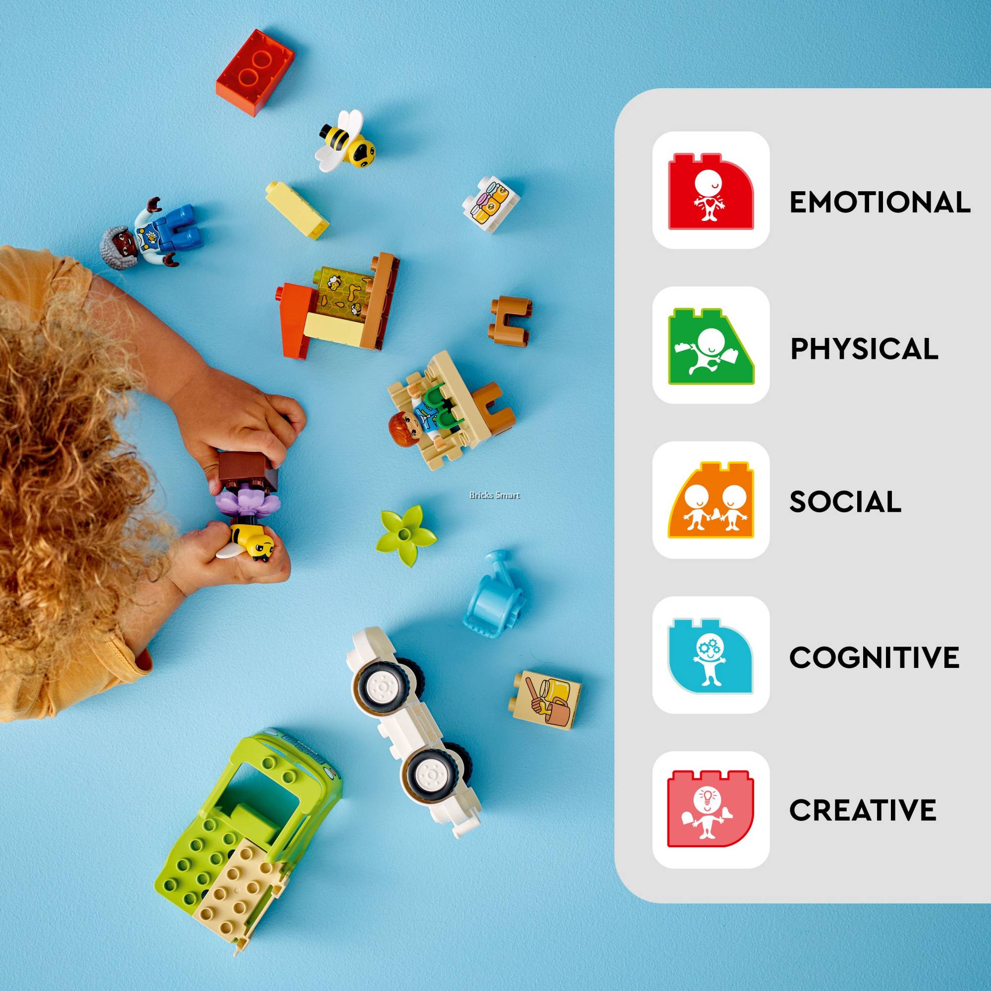 LEGO 10419 DUPLO Caring for Bees & Beehives Building Toy Set