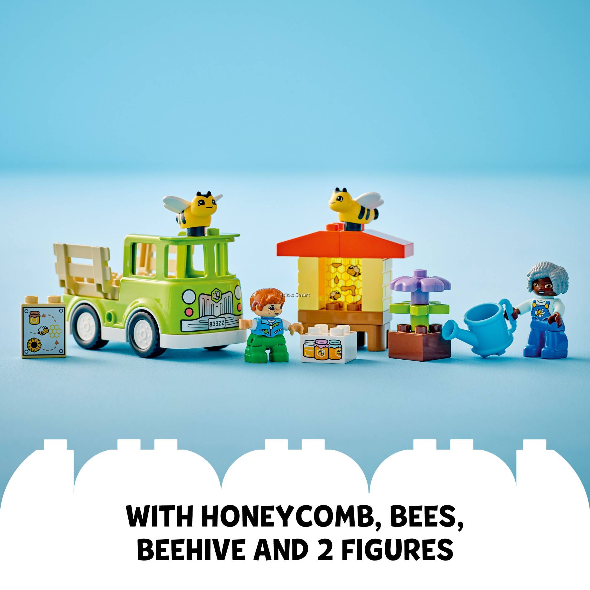 LEGO 10419 DUPLO Caring for Bees & Beehives Building Toy Set