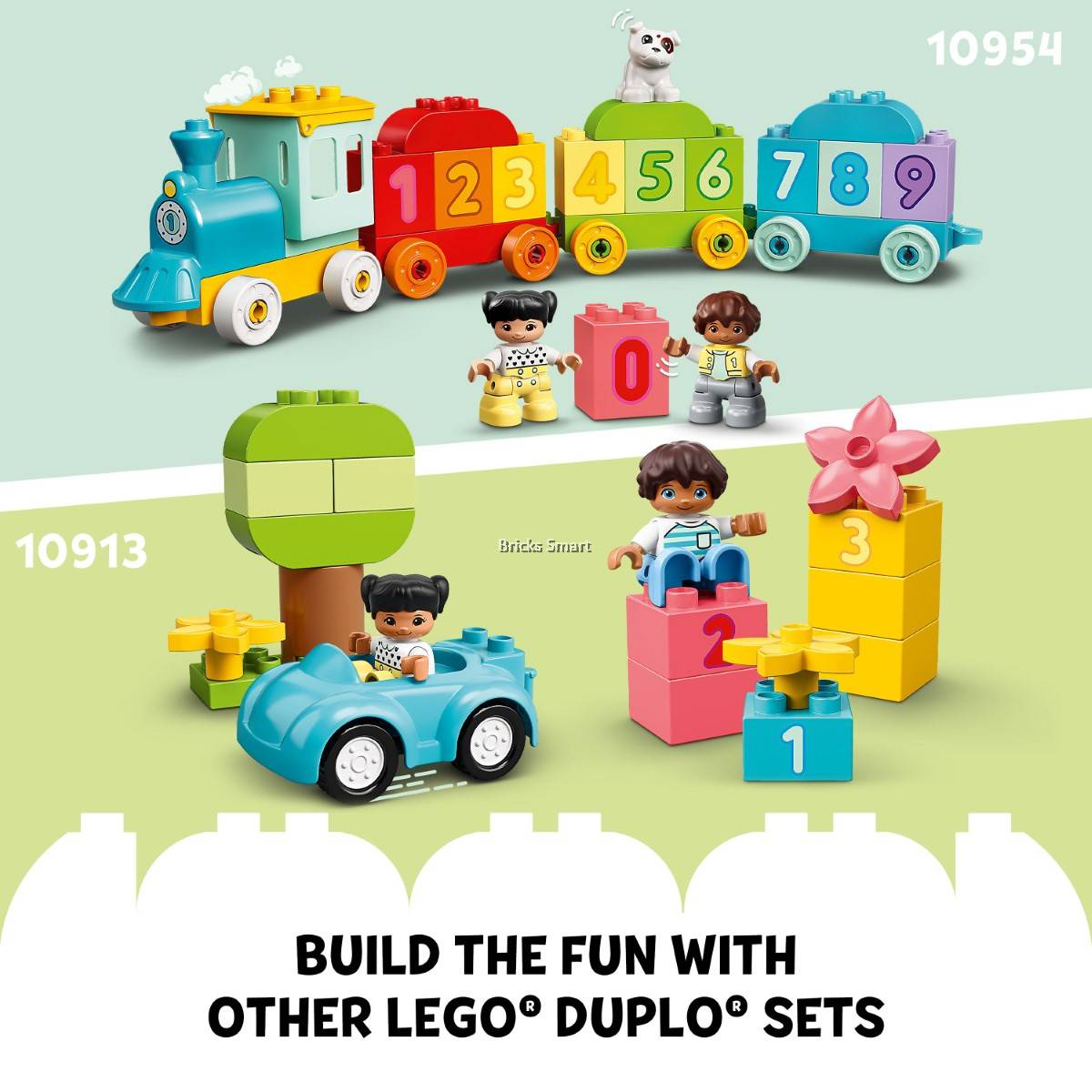 LEGO 10421 DUPLO Alphabet Truck Building Toy Set