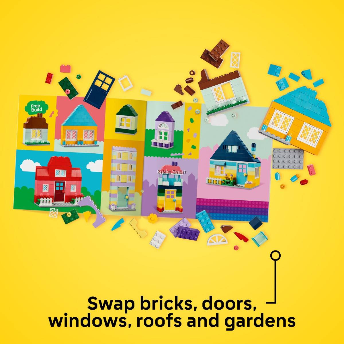 LEGO 11035 Classic Creative Houses Building Toy Set