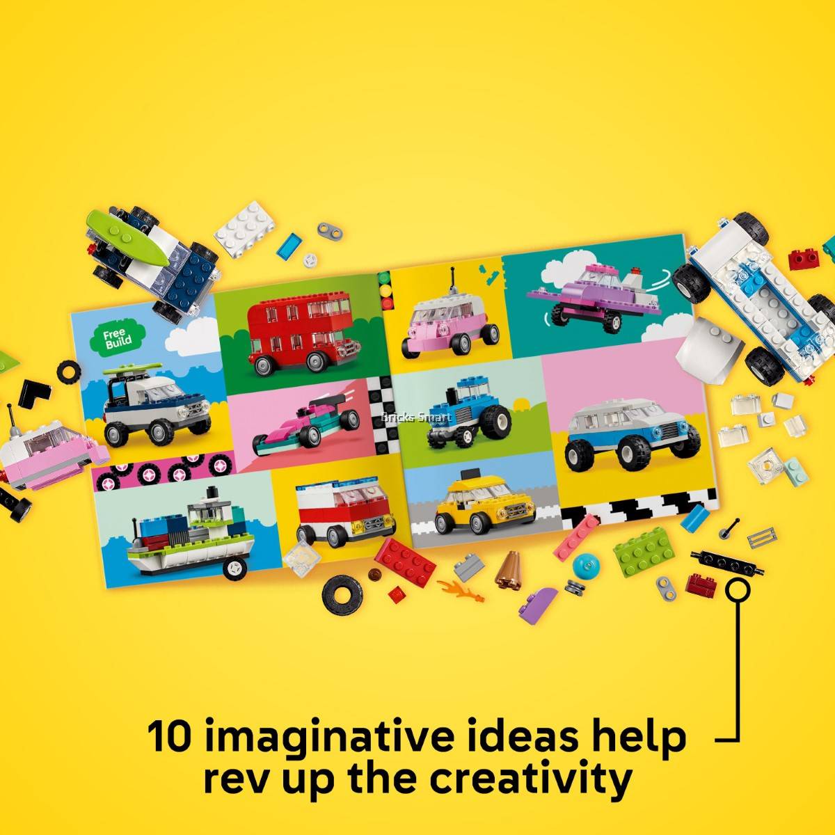 LEGO 11036 Classic Creative Vehicles Building Toy Set