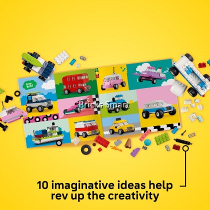 LEGO 11036 Classic Creative Vehicles Building Toy Set