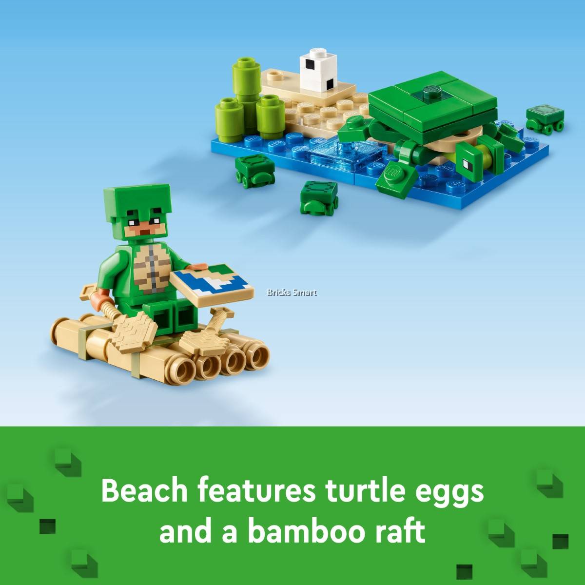 LEGO 21254 Minecraft The Turtle Beach House Buidling Toy Set