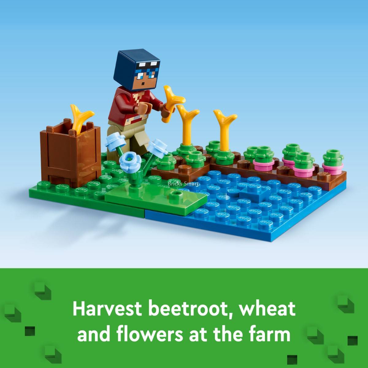 LEGO 21256 Minecraft The Frog House Building Toy Set