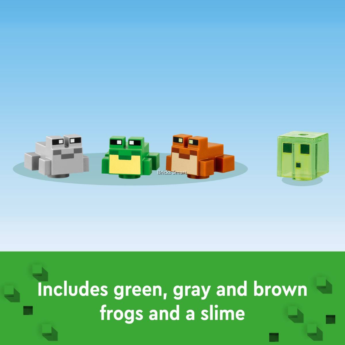 LEGO 21256 Minecraft The Frog House Building Toy Set