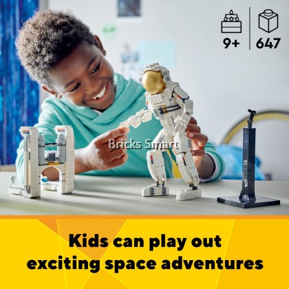 LEGO 31152 Creator Space Astronaut Building Toy Set