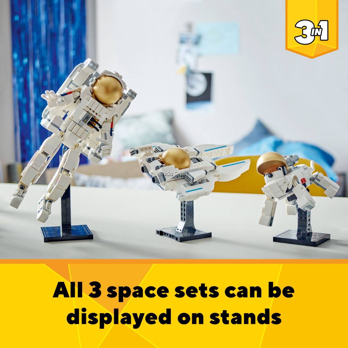 LEGO 31152 Creator Space Astronaut Building Toy Set