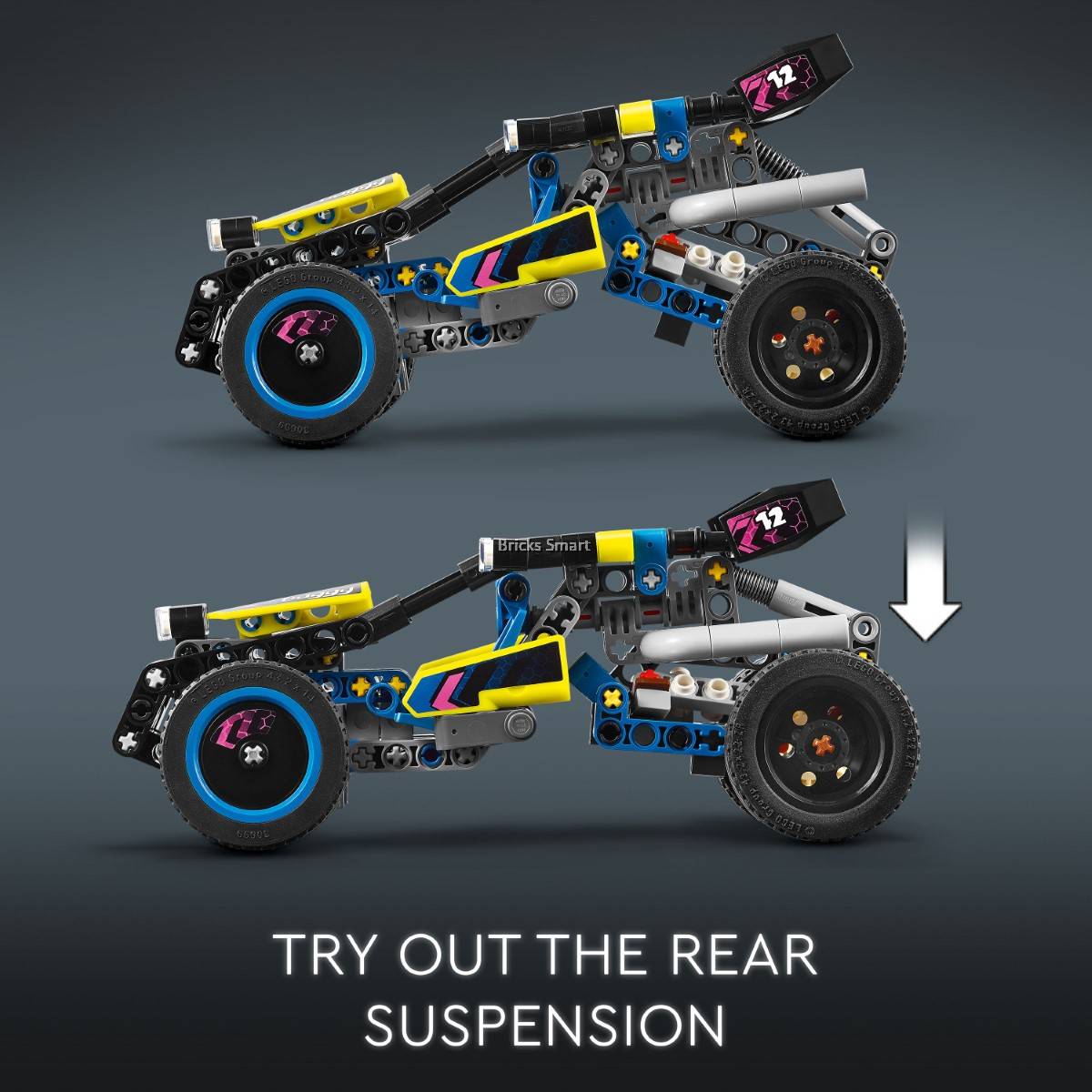 LEGO 42164 Technic Off-Road Race Buggy Building Toy Set