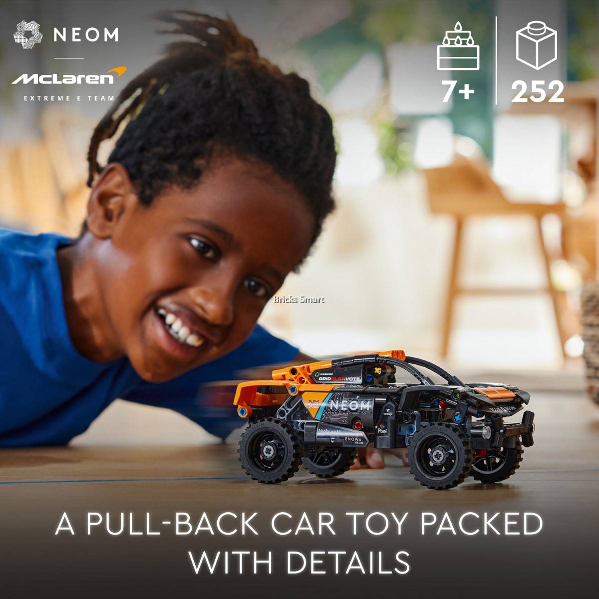 LEGO 42166 Technic NEOM McLaren Extreme E Race Car Building Toy Set