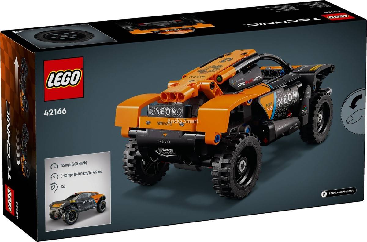 LEGO 42166 Technic NEOM McLaren Extreme E Race Car Building Toy Set