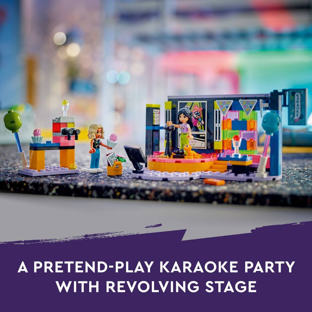 LEGO 42610 Friends Karaoke Music Party Building Toy Set