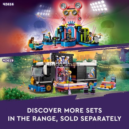 LEGO 42610 Friends Karaoke Music Party Building Toy Set