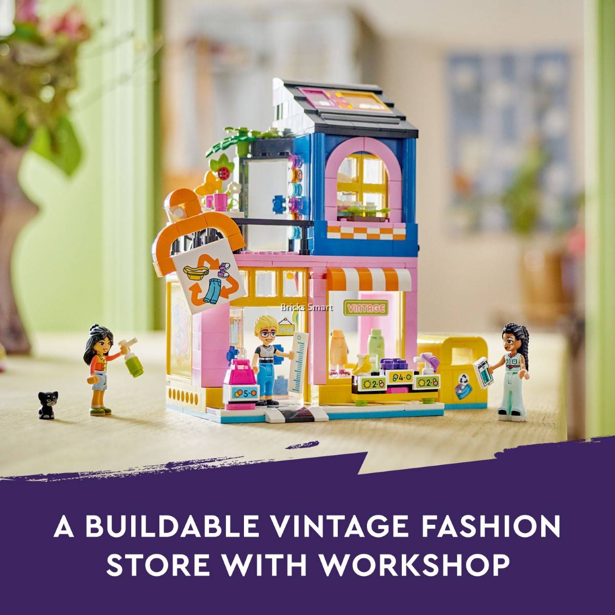 LEGO 42614 Friends Vintage Fashion Store Building Toy Set