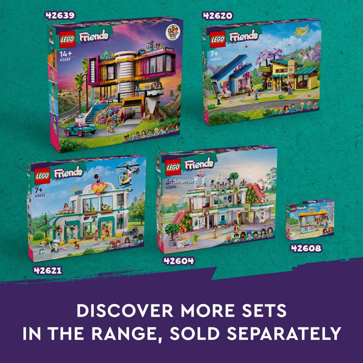 LEGO 42614 Friends Vintage Fashion Store Building Toy Set