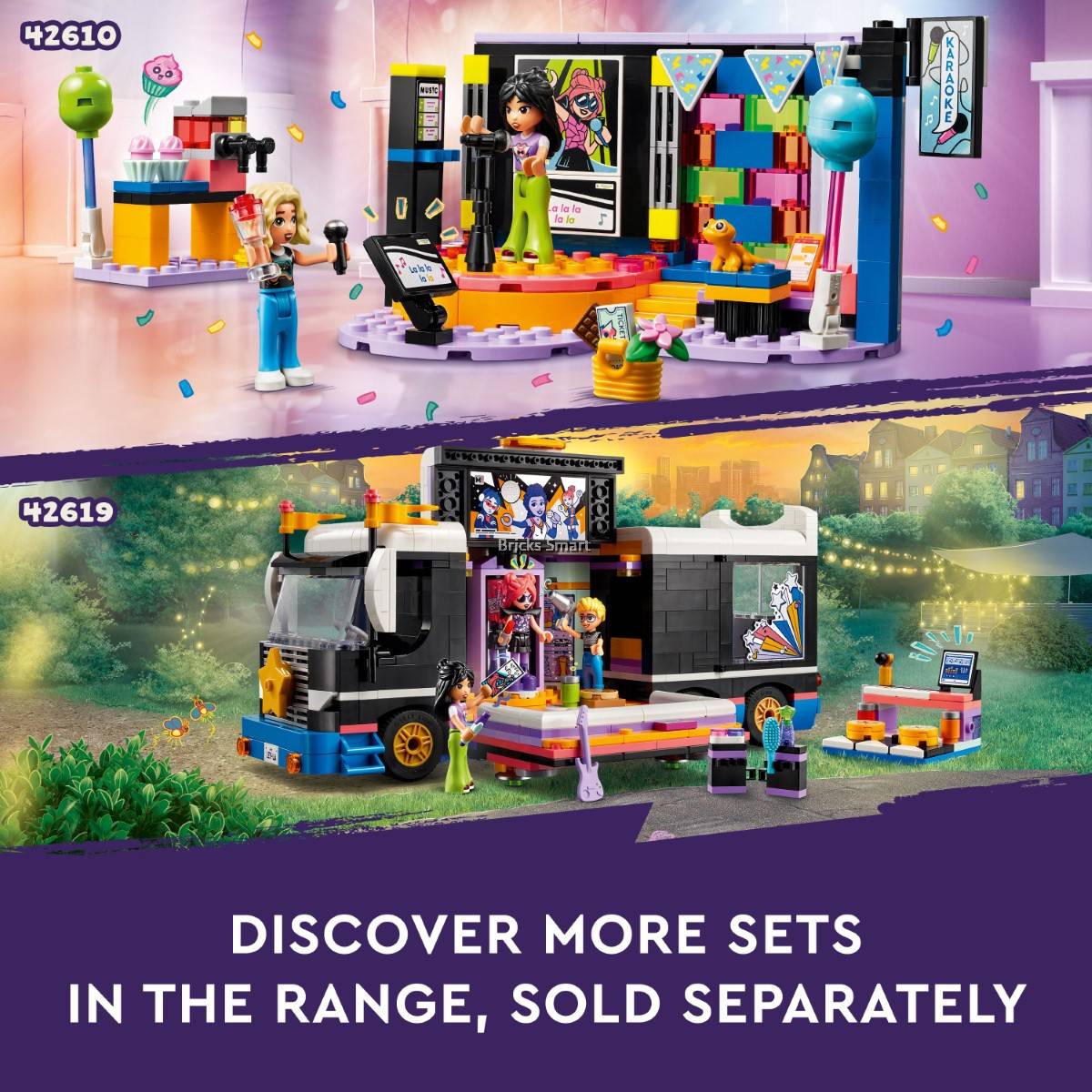 LEGO 42616 Friends Heartlake City Music Talent Show Building Toy Set