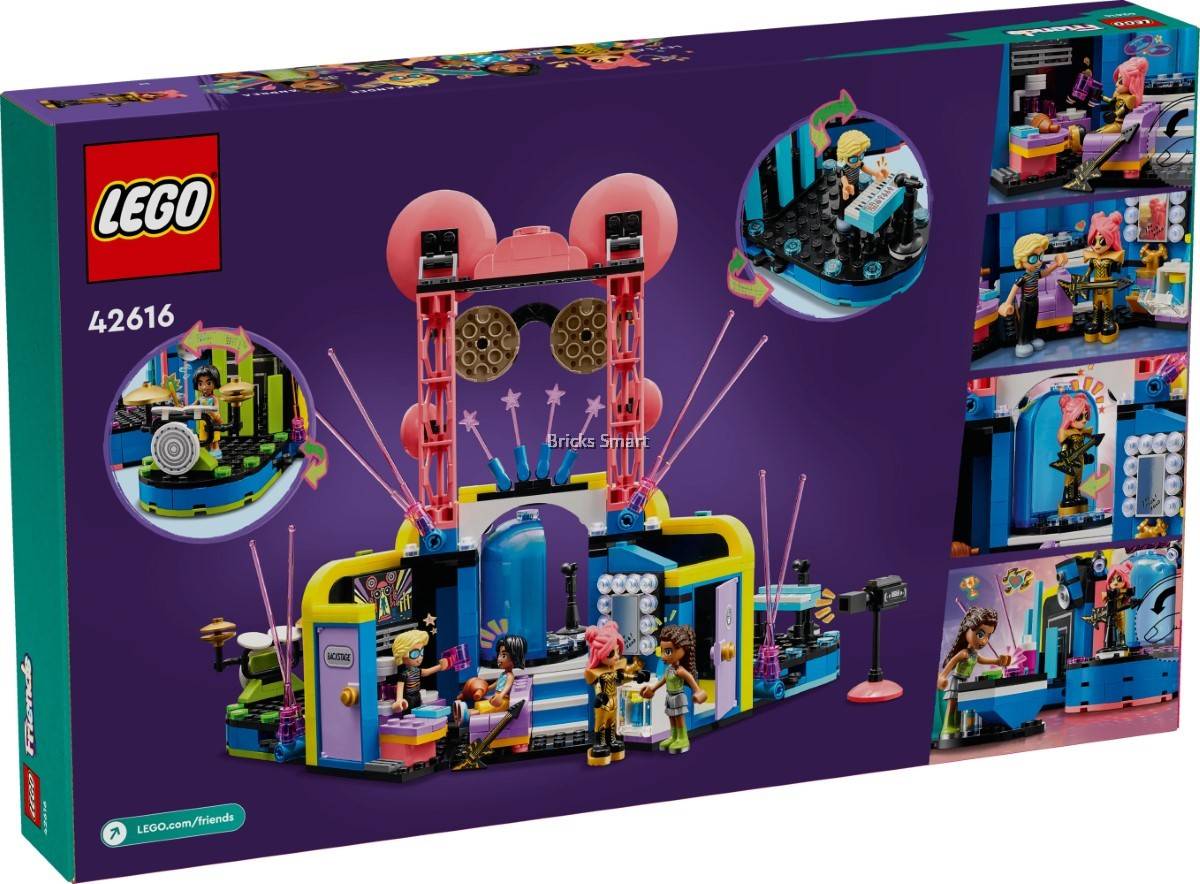 LEGO 42616 Friends Heartlake City Music Talent Show Building Toy Set