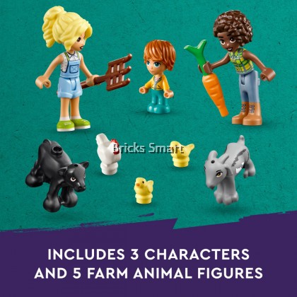 LEGO 42617 Friends Farm Animal Sanctuary Building Toy Set