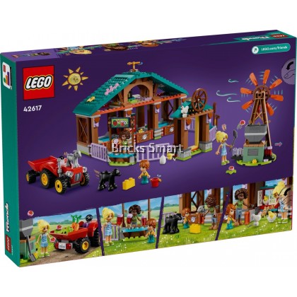 LEGO 42617 Friends Farm Animal Sanctuary Building Toy Set