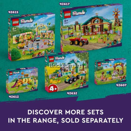 LEGO 42634 Friends Horse and Pony Trailer Building Toy Set