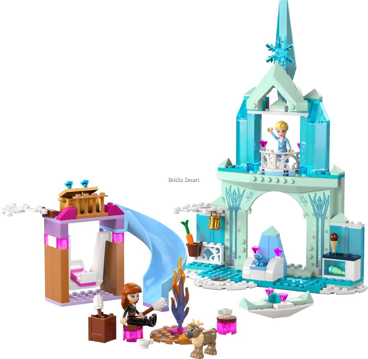 LEGO 43238 Disney Elsa Frozen Castle Building Toy Set