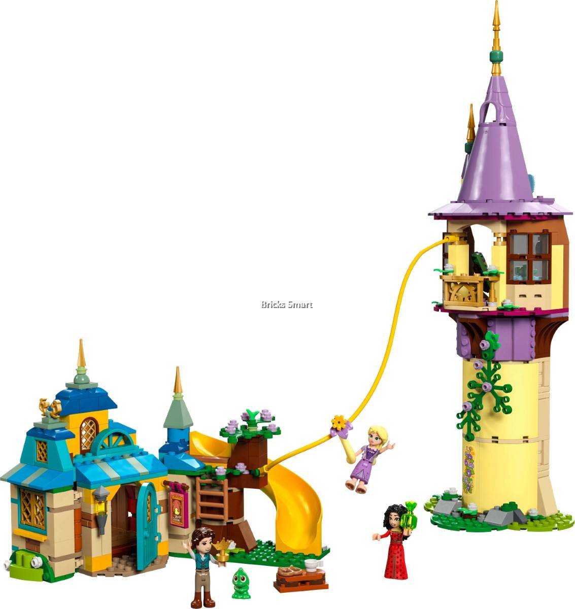 LEGO 43241 Disney Rapunzel Tower & The Snuggly Duckling Building Toy Set