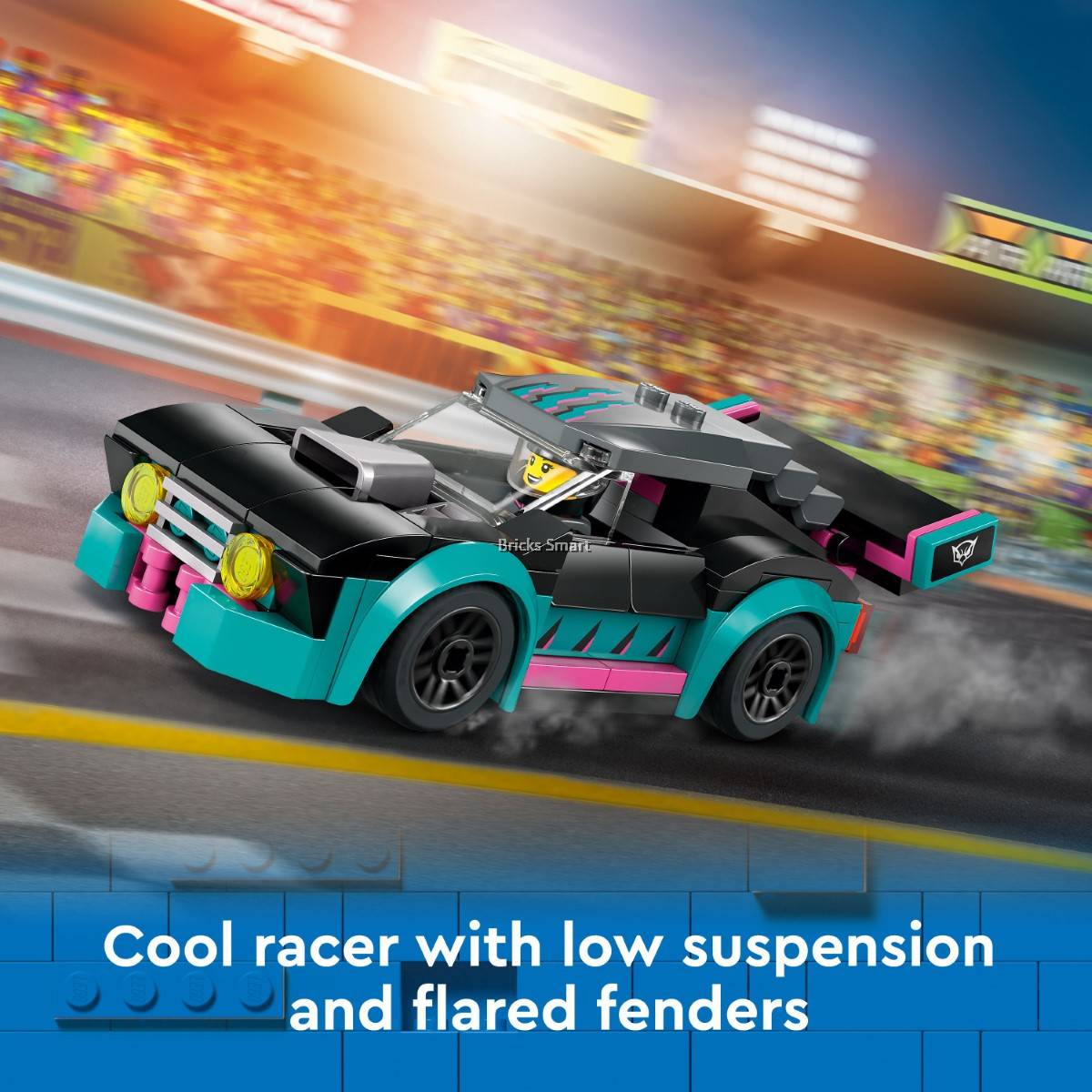 LEGO 60406 City Race Car and Car Carrier Truck Building Toy Set