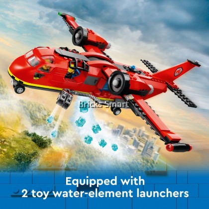 LEGO 60413 City Fire Rescue Plane Building Toy Set