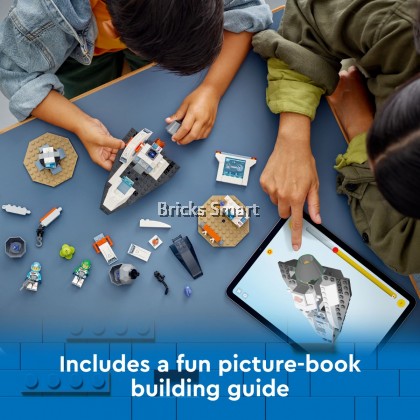 LEGO 60429 City Spaceship and Asteroid Discovery Building Toy Set