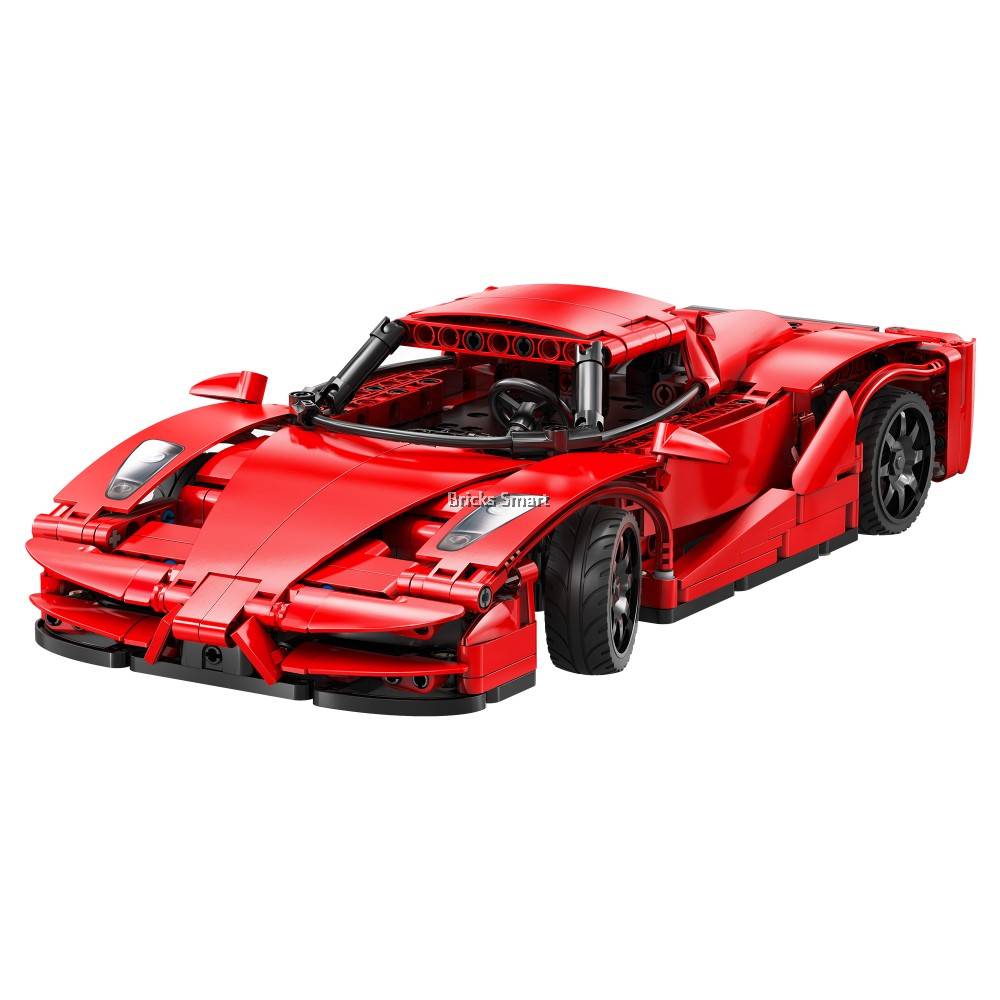 CaDA Red Blade Sports Car 1:14 C51304W RC Block Toy Set (405 Pieces)