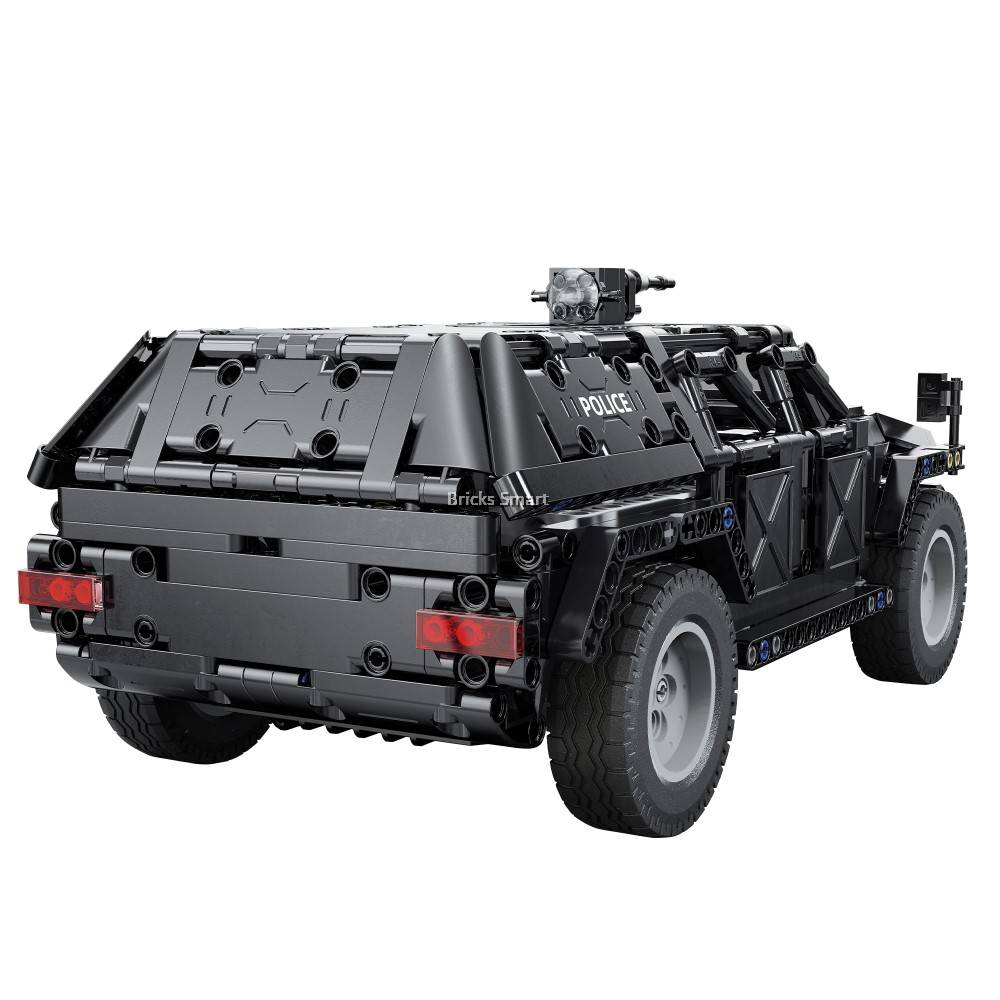 CaDA Fierce Warrior SUV SWAT Truck C51207W RC Block Toy Set (561 Pieces)
