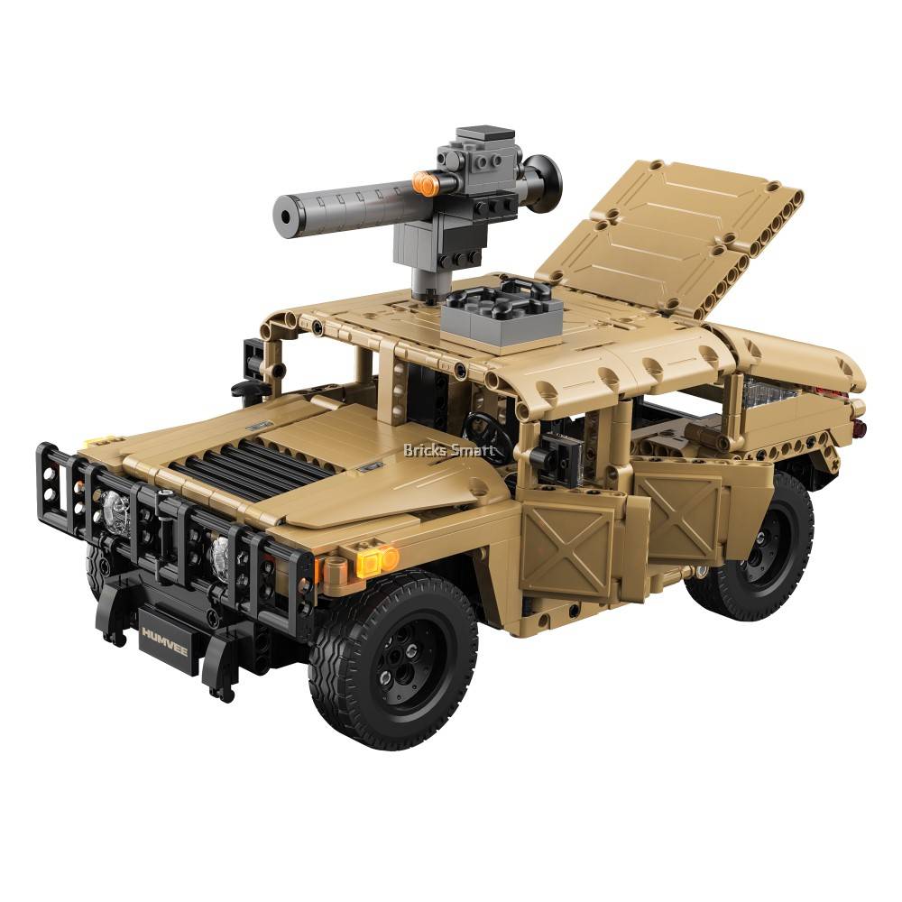 CaDA Humvee Off-Roader 1:14 C51202W RC Block Toy Set (628 Pieces)