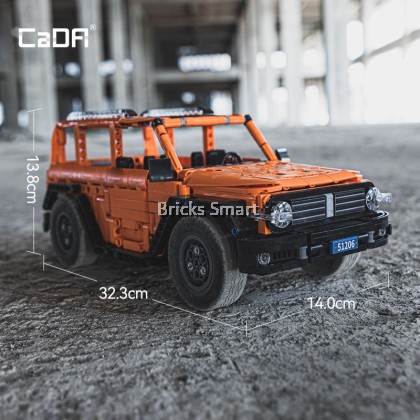 CaDA Tank SUV 1:12 C51206W RC Block Toy Set (561 Pieces)