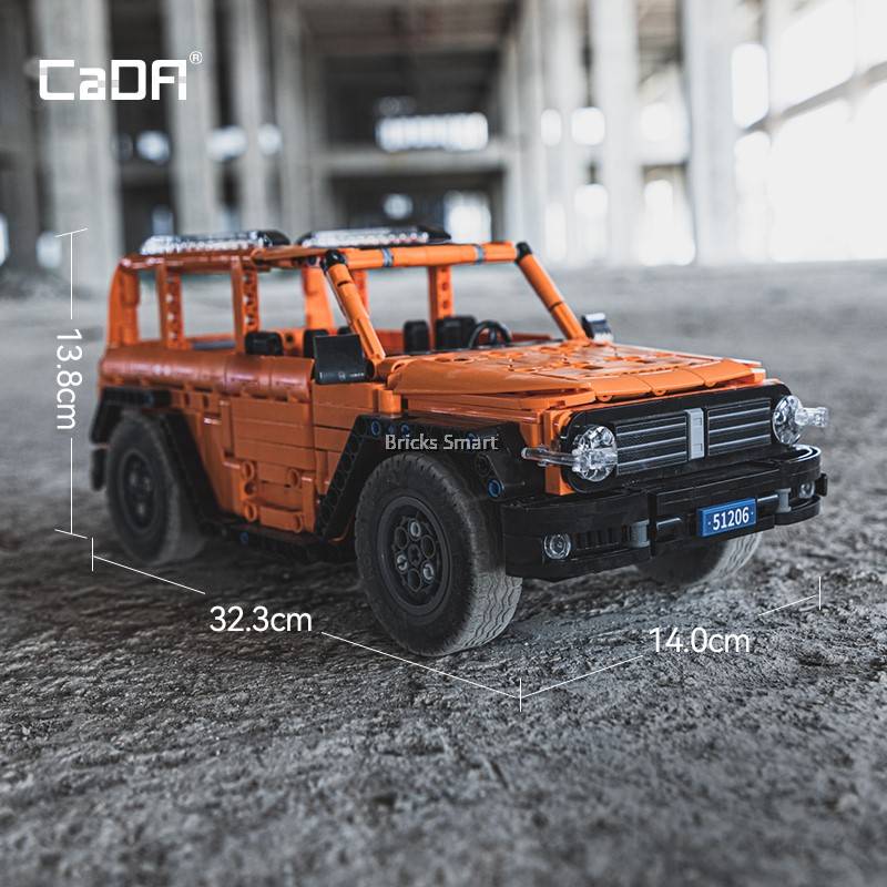 CaDA Tank SUV 1:12 C51206W RC Block Toy Set (561 Pieces)