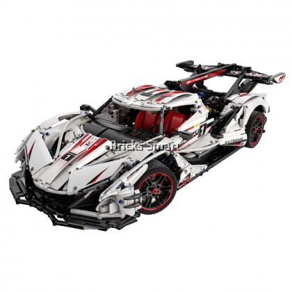 CaDA Master V12 Hypercar 1:8 C61053W RC Block Toy Set (4449 Pieces)